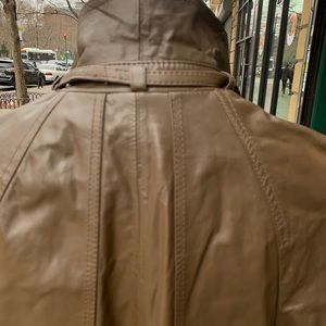 FTC | Jackets & Coats | Vintage 9670 Tfc Leather Trench Nwt | Poshmark